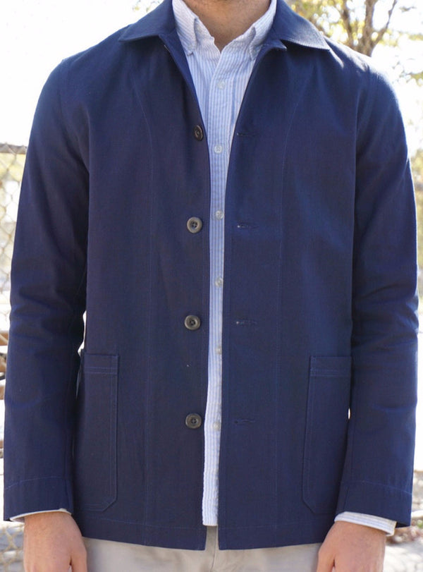 Fillmore - Japanese Indigo Duck Jacket - Jomers